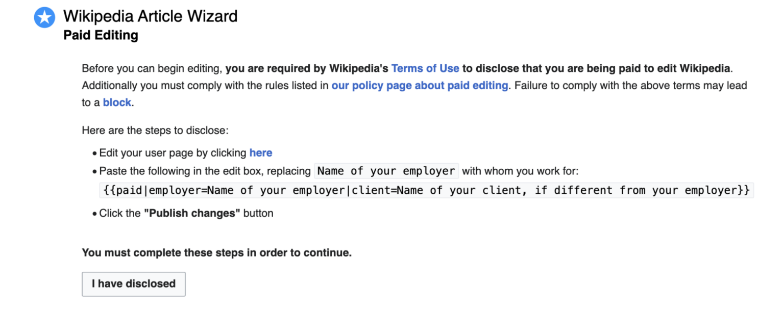 How to Create a Wikipedia Page for a Person