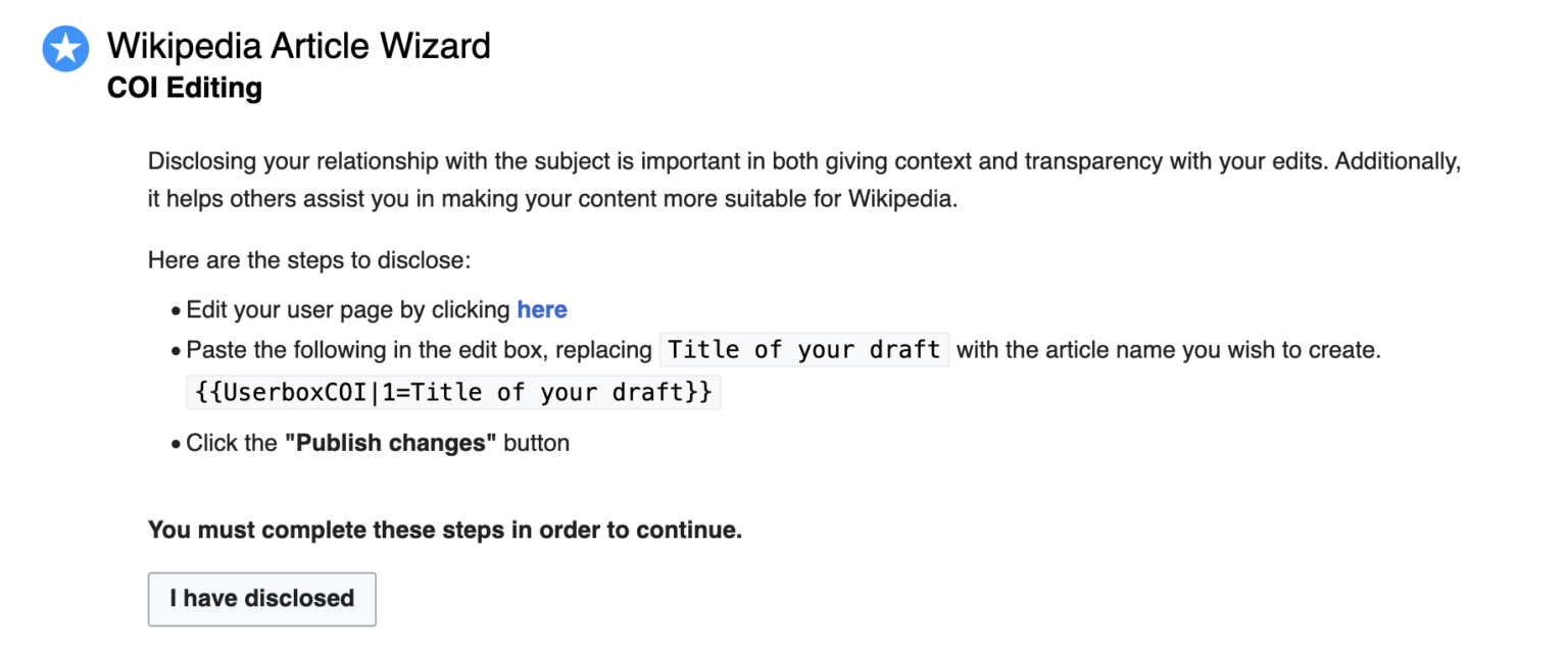 How to Create a Wikipedia Page for a Person