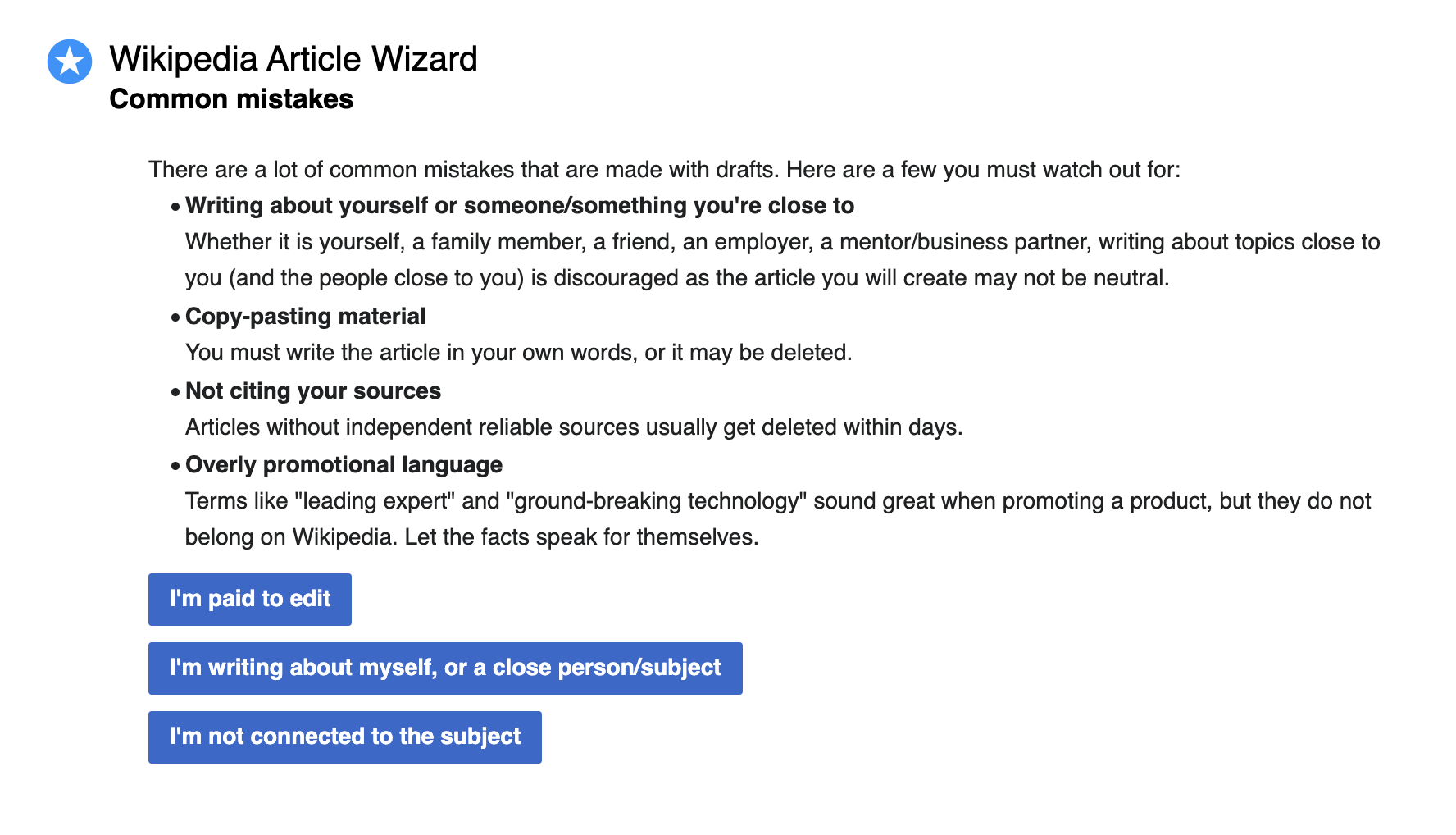 How to Create a Wikipedia Page for a Person